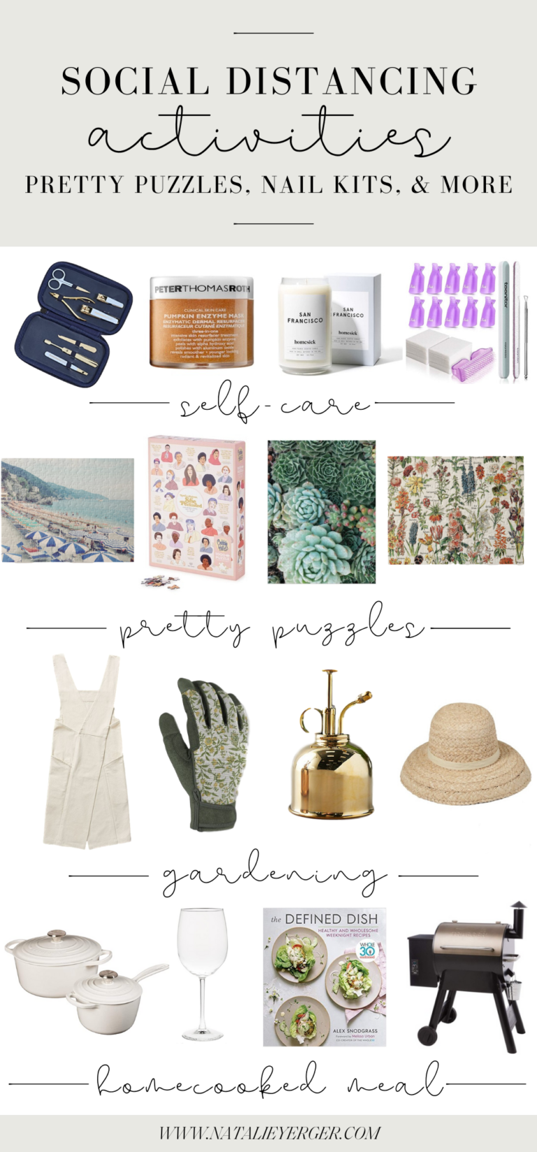Social Distancing Activities: 8 Things I'm Doing at Home | Natalie Yerger