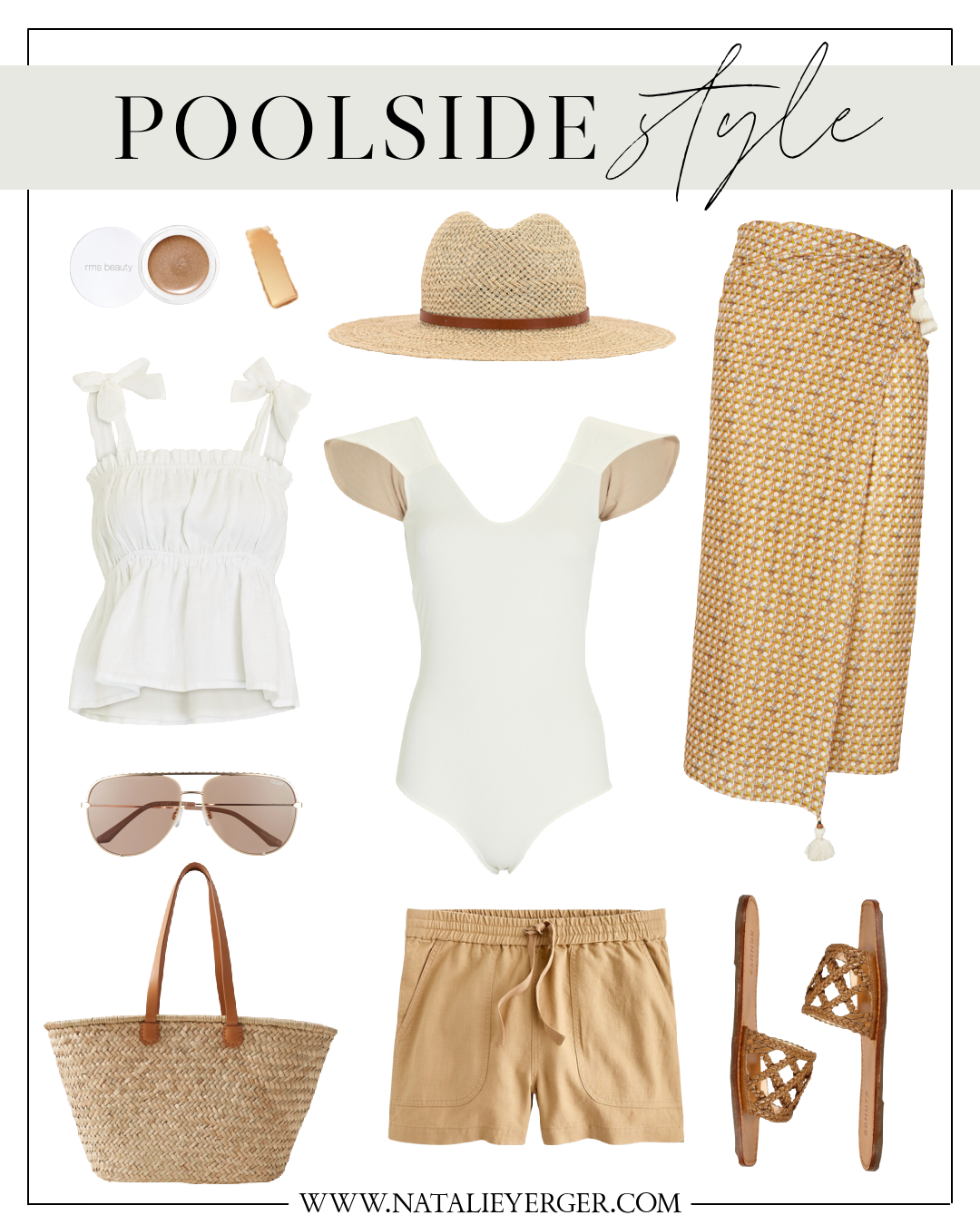 9 Head-to-Toe Poolside Looks | Natalie Yerger