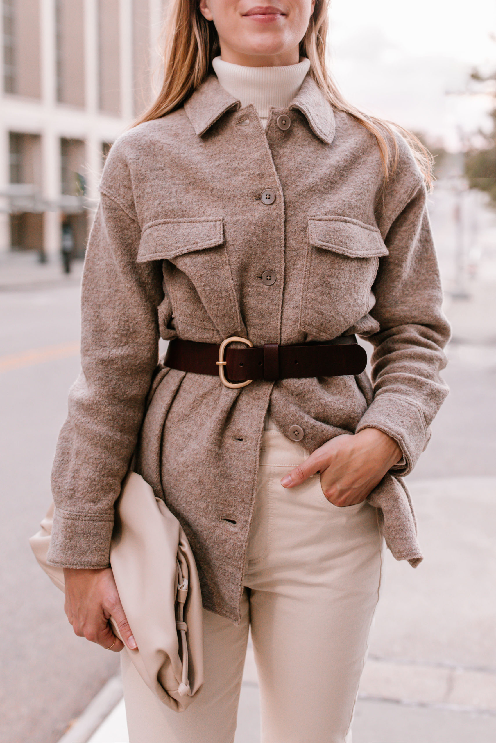 How to Style a Shirt Jacket with a Classic Spin | Natalie Yerger