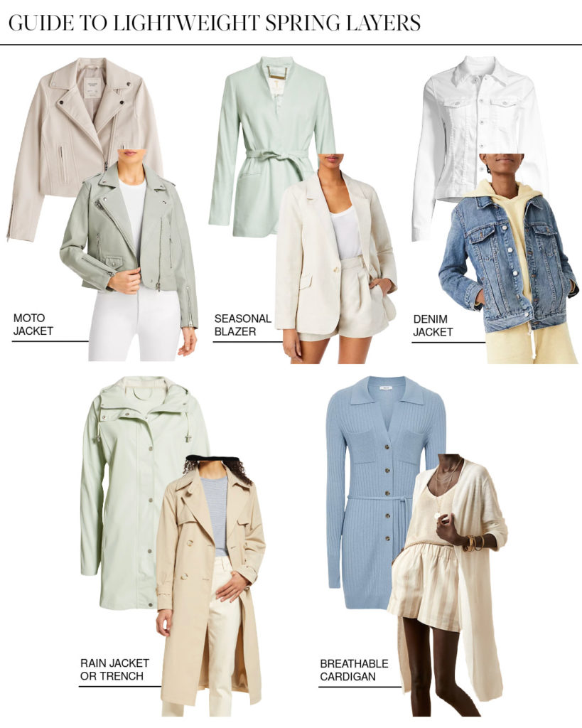 The Best Lightweight Spring Jackets & How to Layer Them | Natalie Yerger