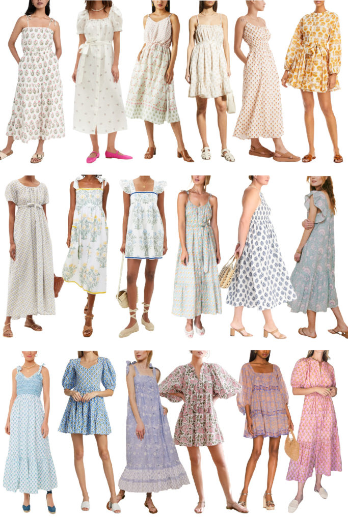 18 Block Print Dresses for Summer | Natalie Yerger