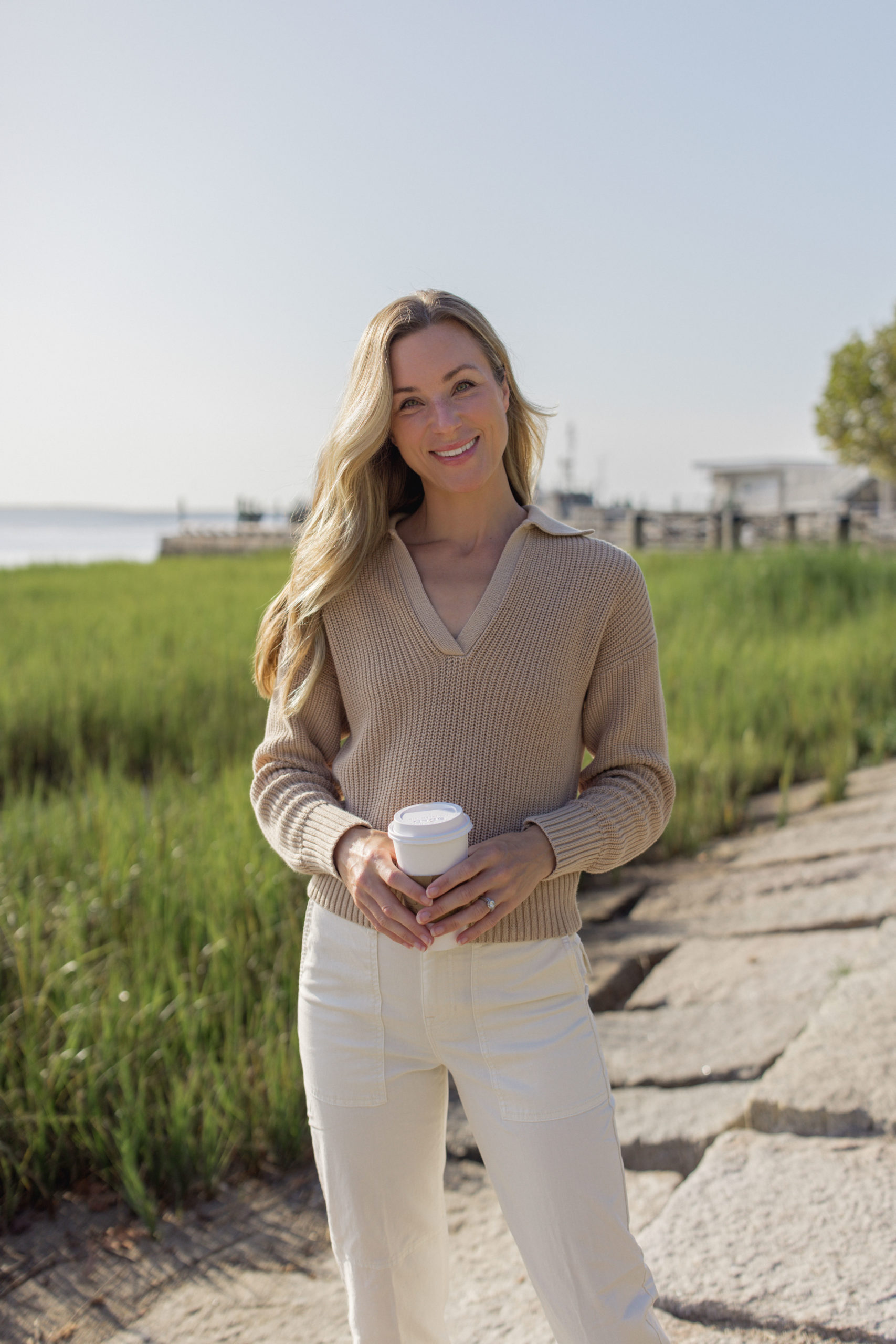 10 Light Fall Sweaters to Wear When It's Still Hot Out | Natalie Yerger
