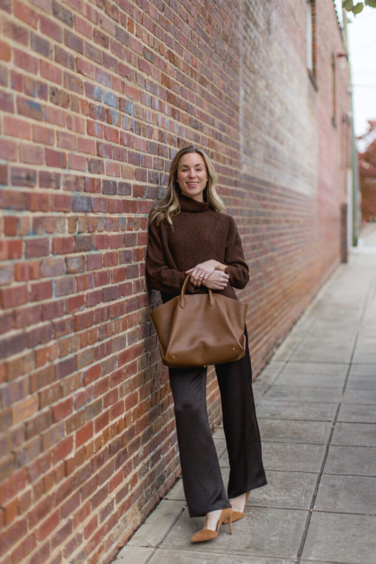 How to Wear Chocolate Brown in Fall | Fall Color Trend – Natalie Yerger
